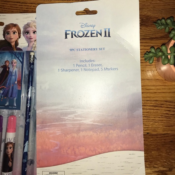 Disney | Toys | Disney Frozen Ii Stationery Set Lot Of 2 | Poshmark